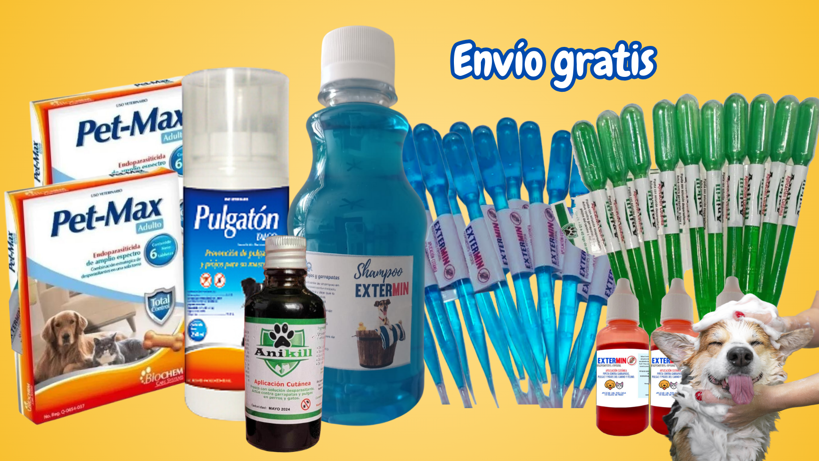 Paquete Mayoreo - Tienda para mascotas, antupulgas, – Tienda de ...